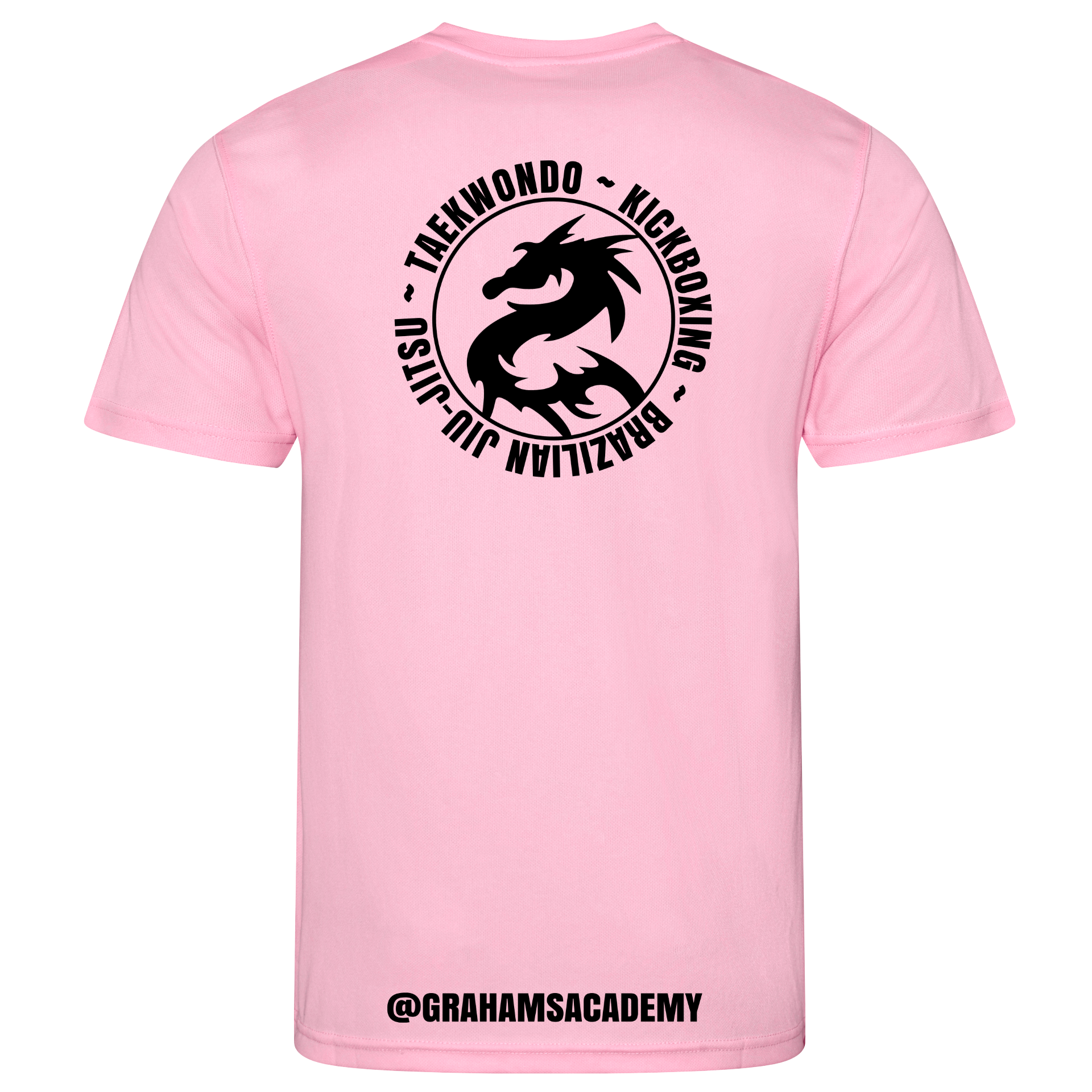 Graham's Academy of Martial Arts - Sports Poly Tee: Design 2 (All Size ...
